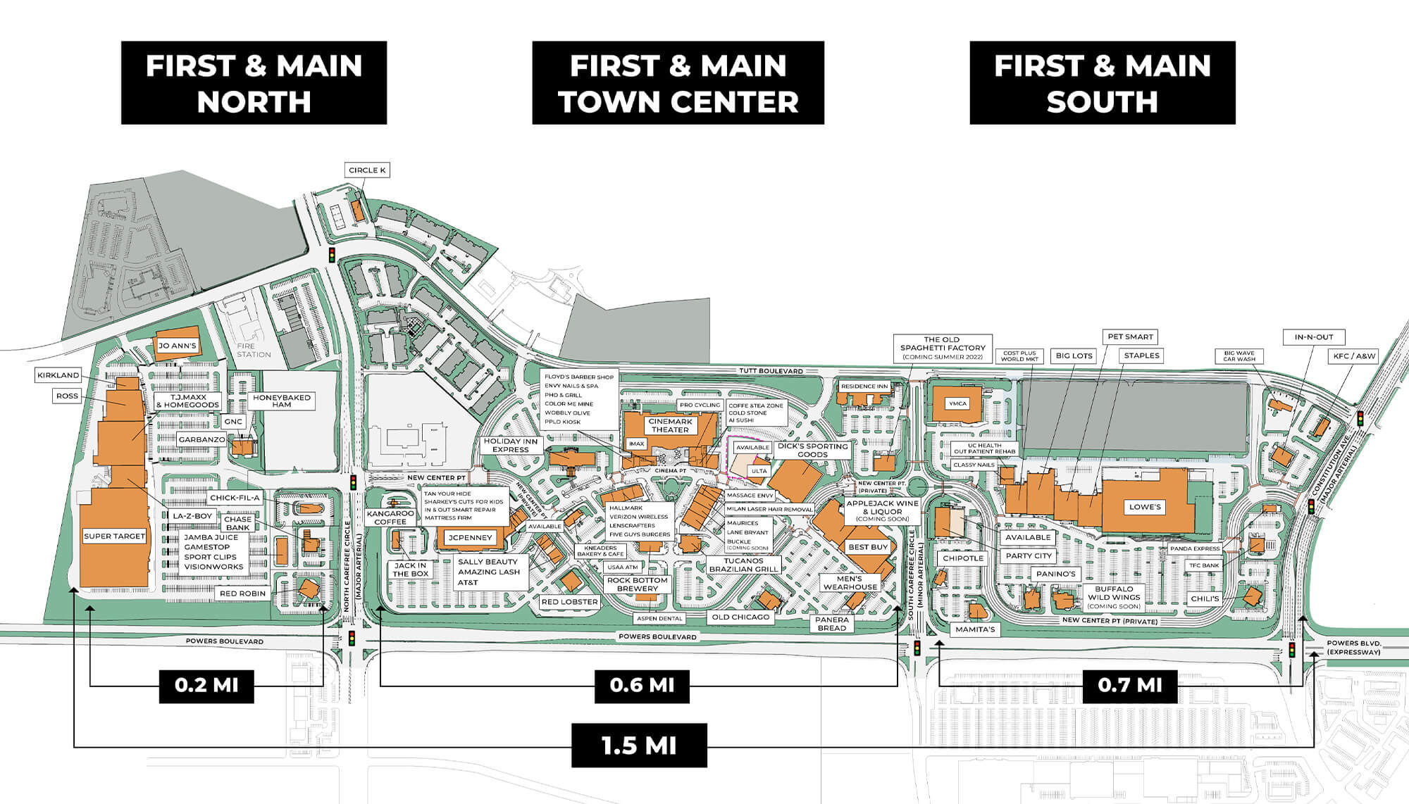 First and Main Town Center - Best Shopping in Colorado Springs