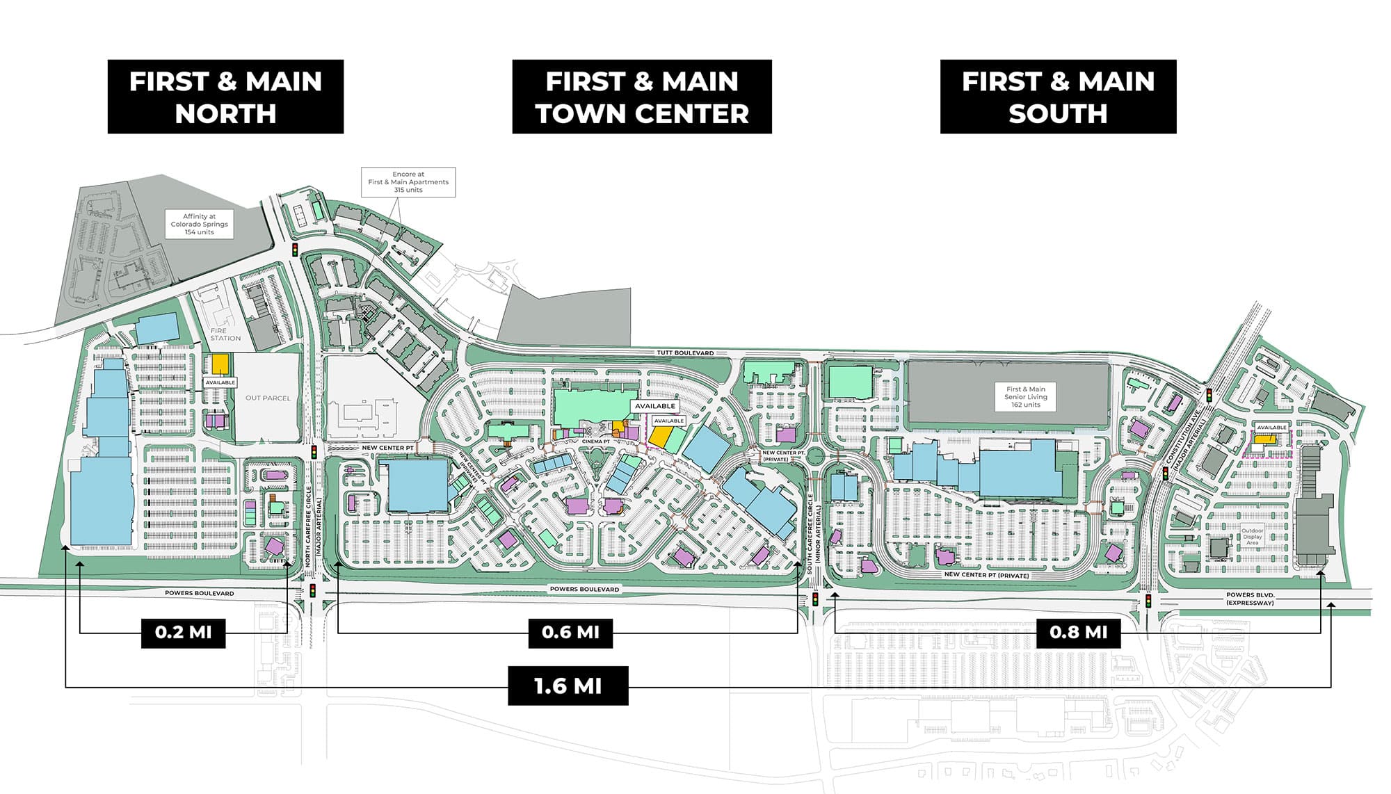 Lease Retail Space at the First and Main Town Center